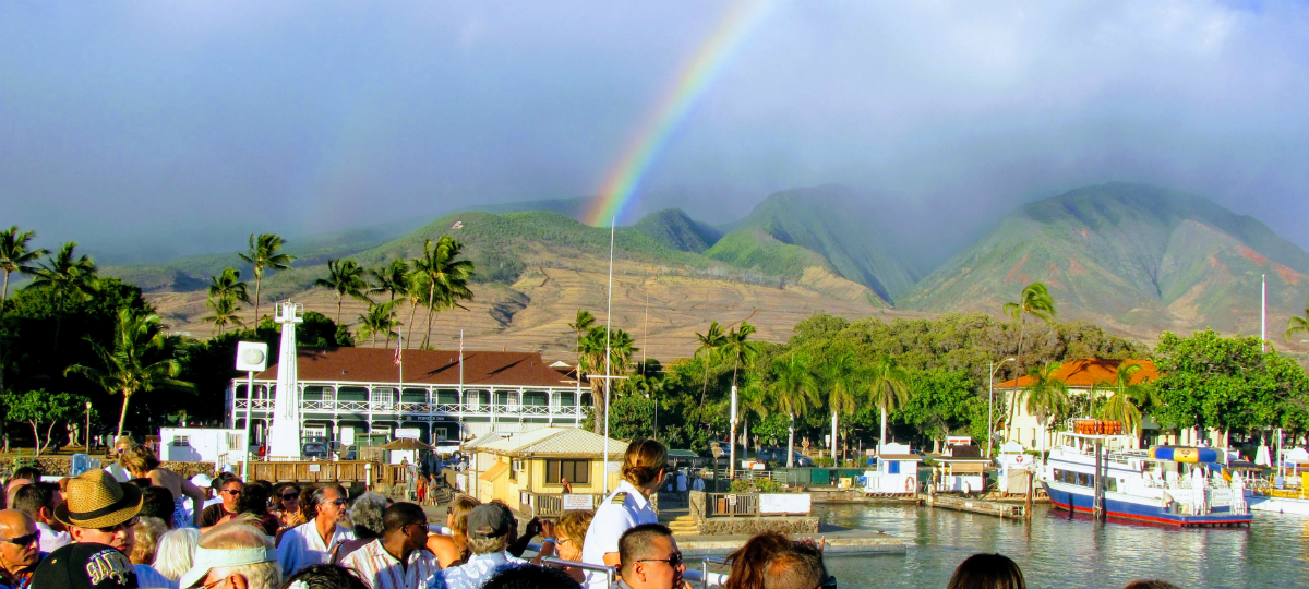 Lahaina Shopping Map