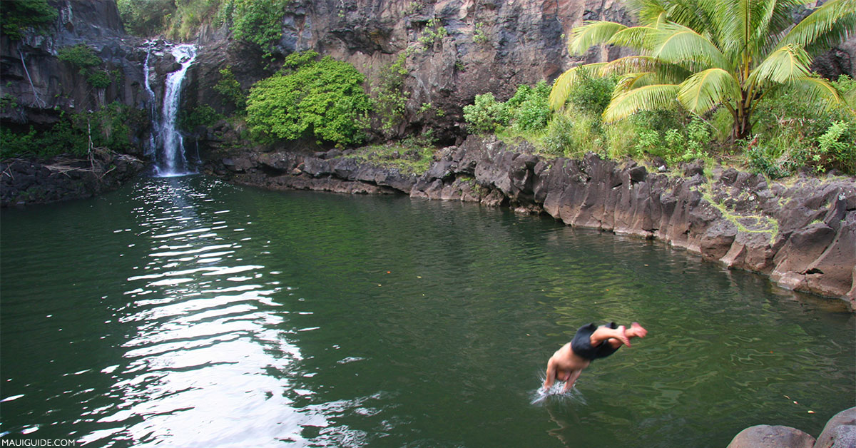 The Pools Of Oheo In Kipahulu, Seven Sacred Pools