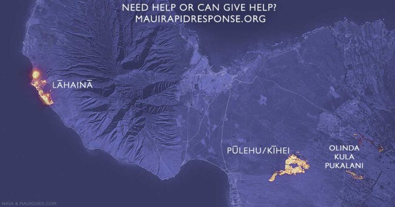 When is it OK to Visit Maui Again? - A Rough Timeline